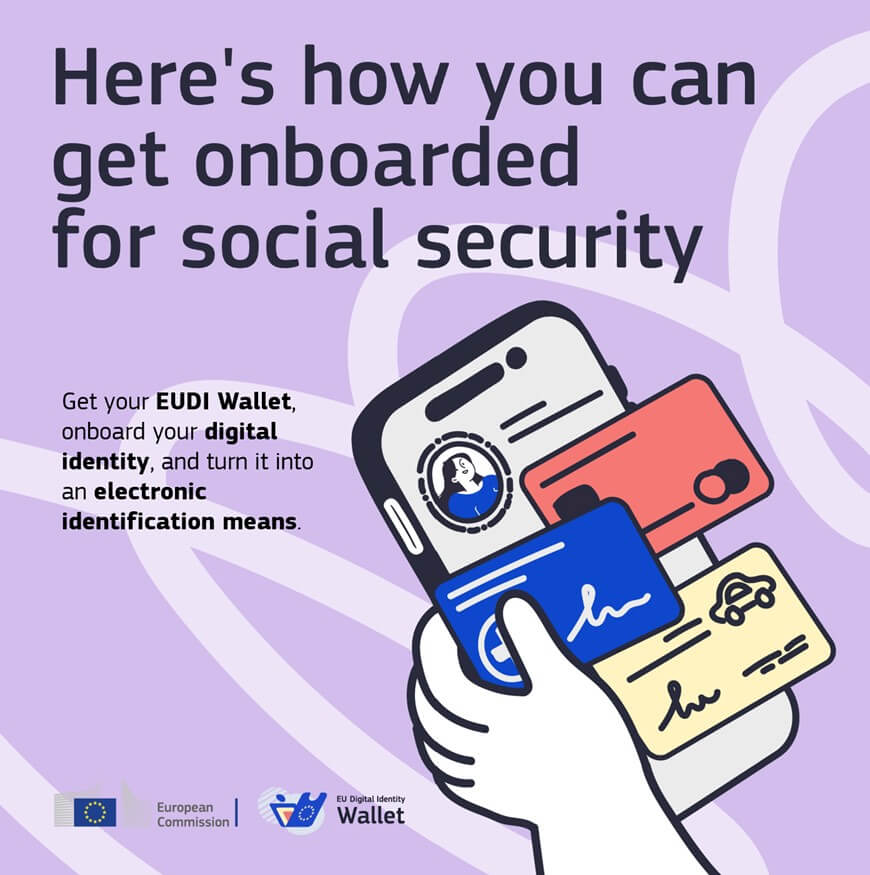 Onboarding citizen to access social security services with the EUDI ...